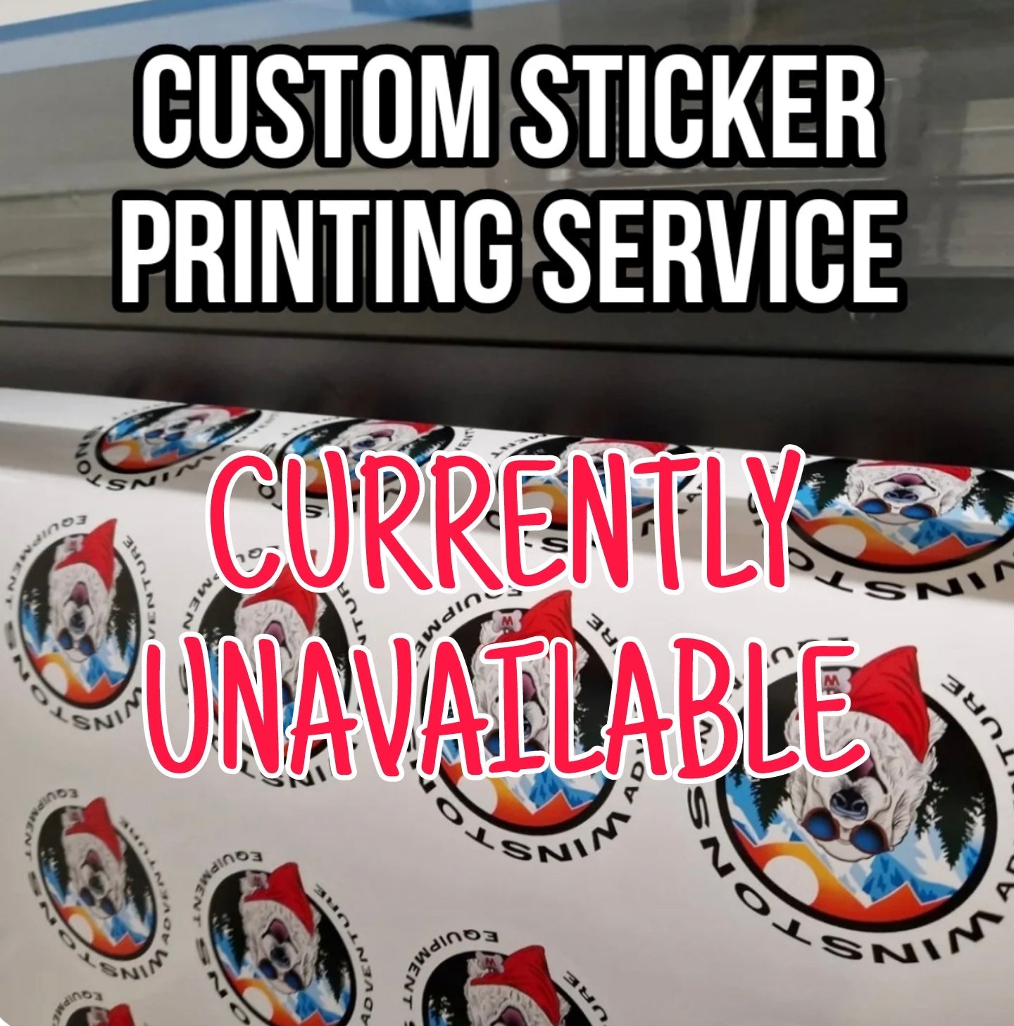 Logo Sticker Printing – Vdubstickers
